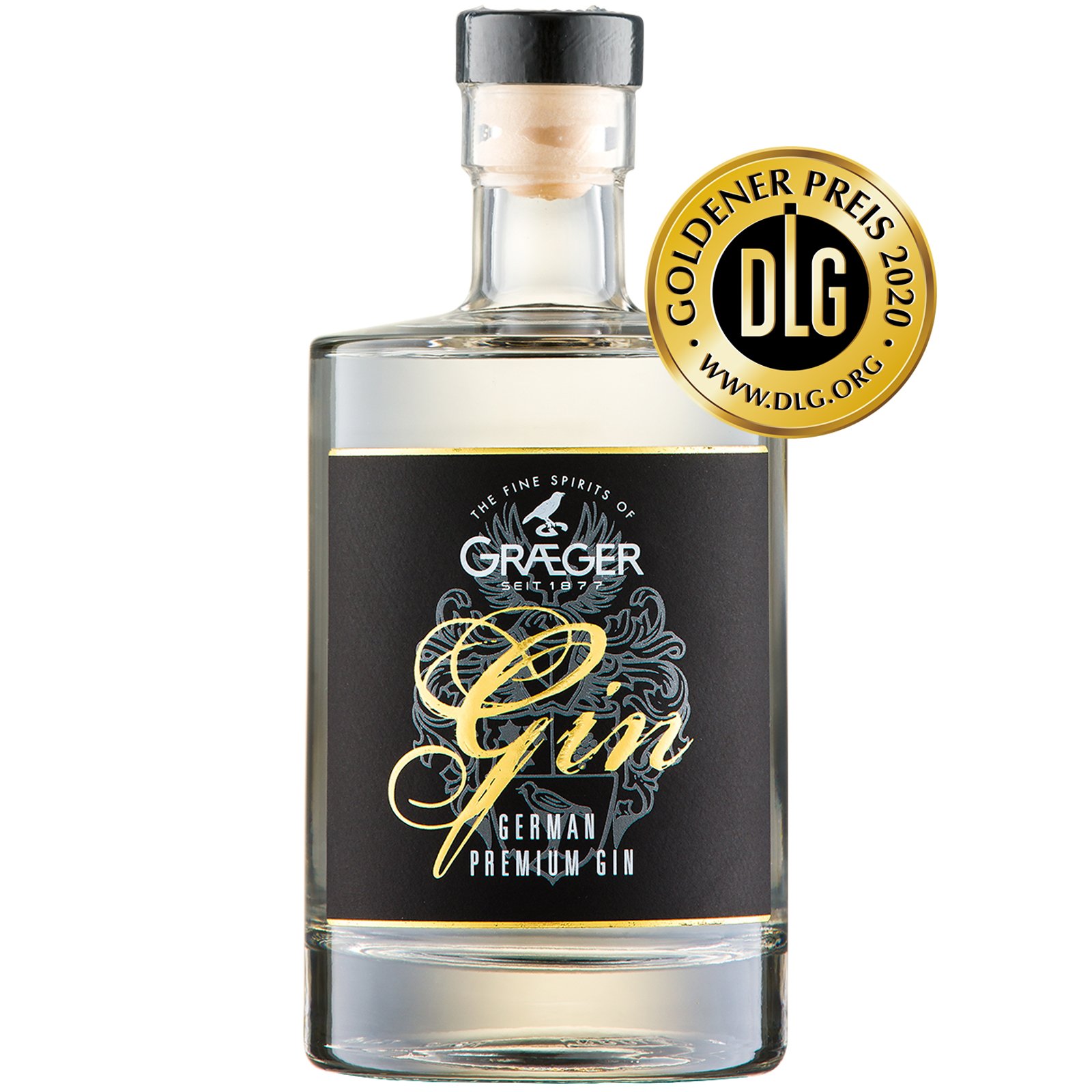 Graeger German Premium Gin mit 44% Alkohol kaufen